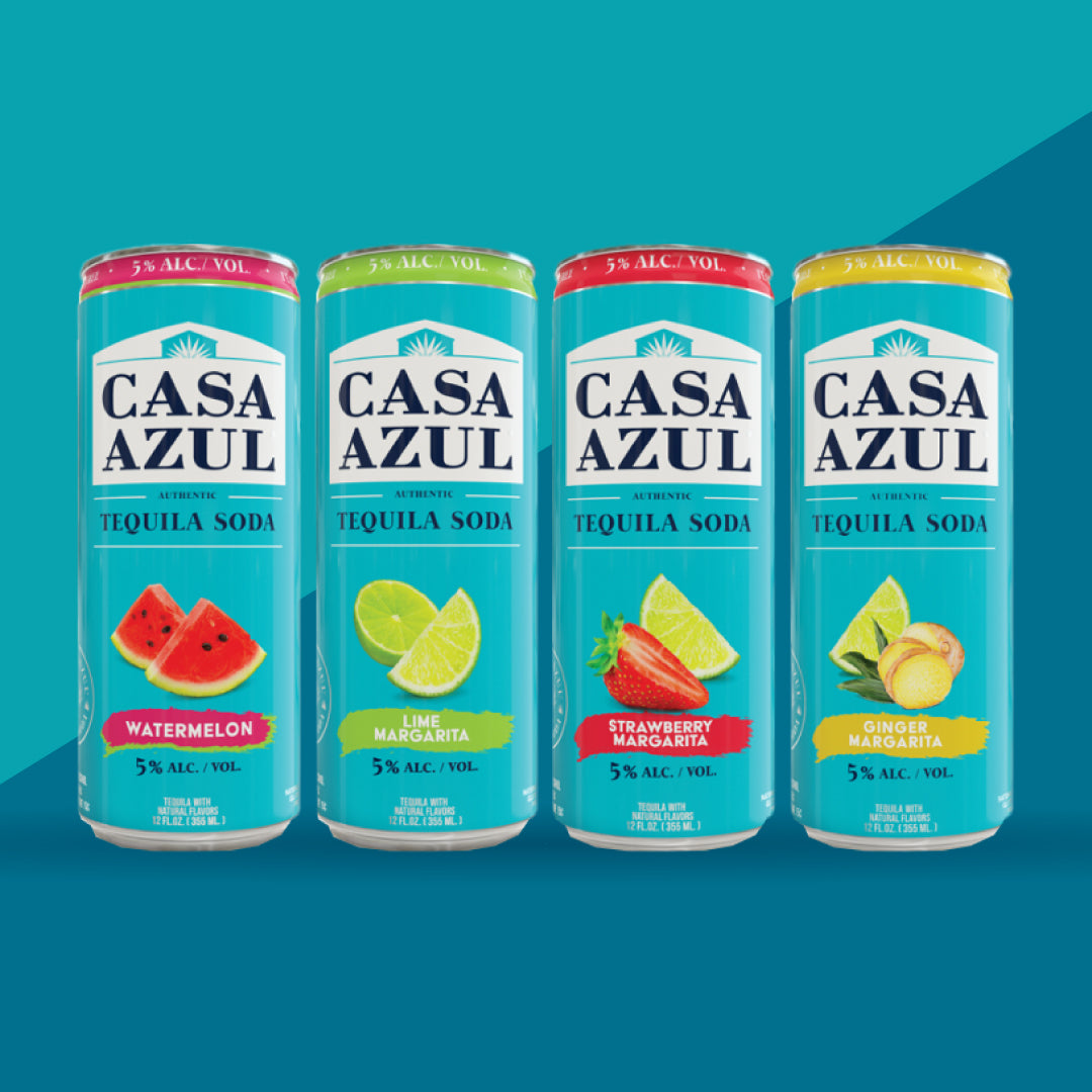 Casa Azul Tequila Soda: The Traditional Flavors - Casa Azul Tequila Soda